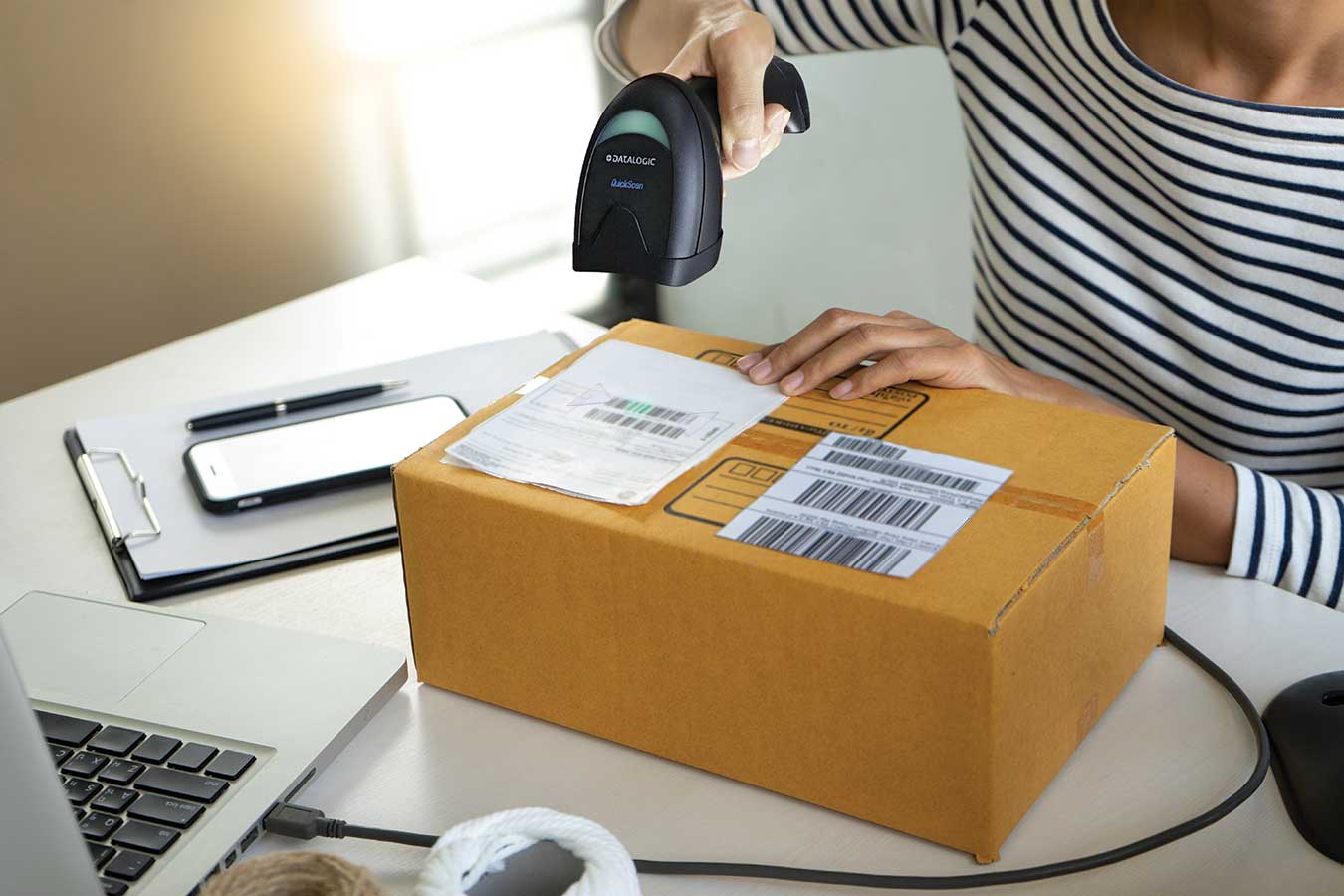 Datalogic QuickScan QW2520 Handheld Barcode Scanner I QW2520-BKK1S ...